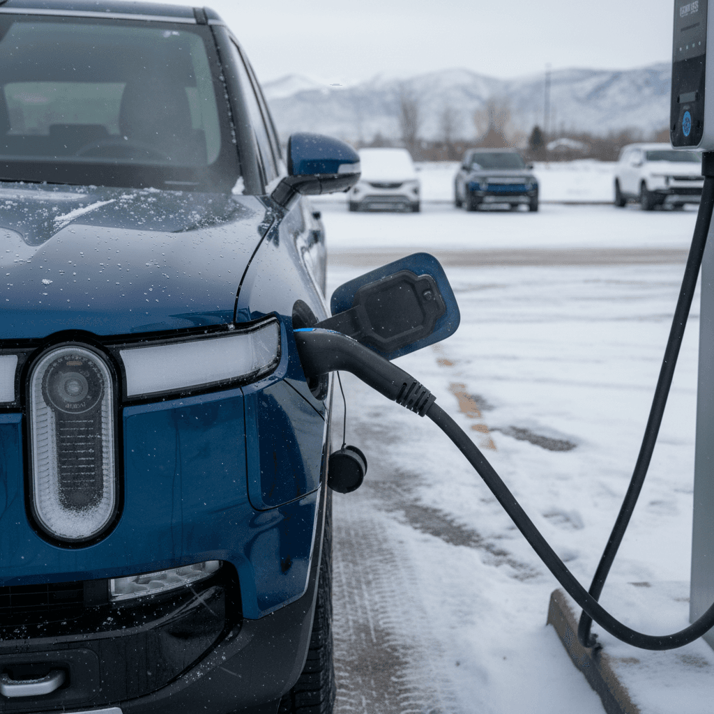 Rivian R1S Winter Range Loss Percentage Guide 2025 | Recharged