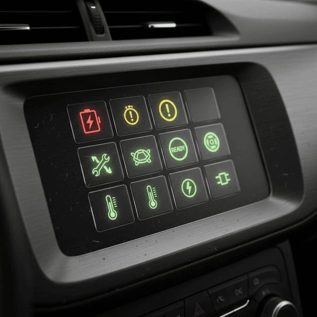 Electric Car Warning Lights Meaning: Complete EV Dashboard Guide ...
