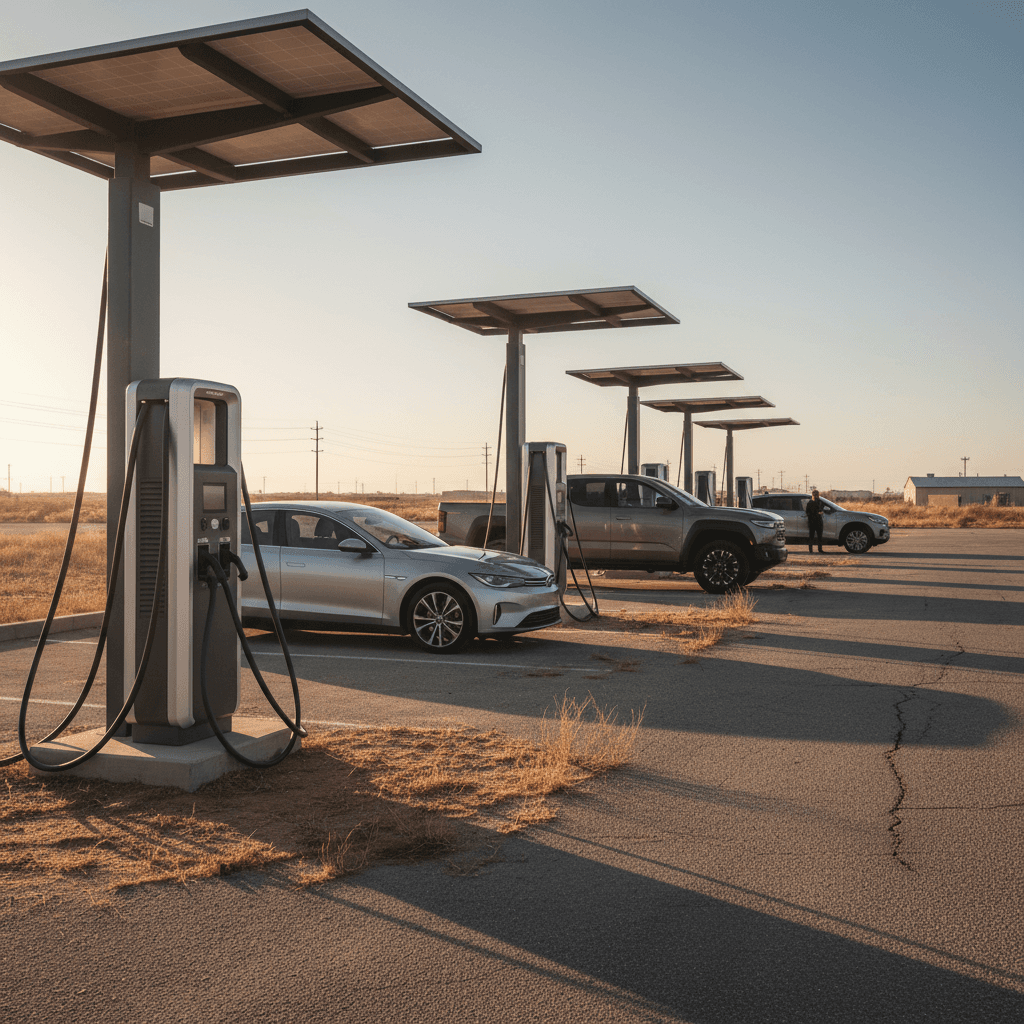 Texas Electric Car Charging Network Guide 2026 | Recharged