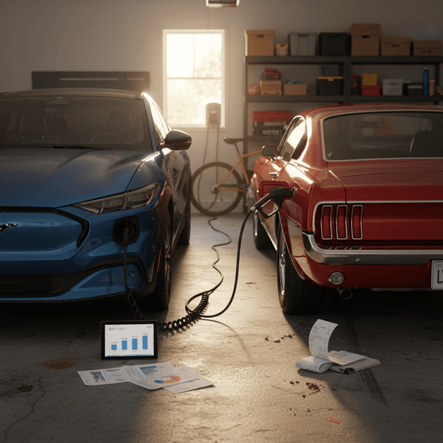 Ford Mustang Mach-E vs Gas Car Cost: 5‑Year Breakdown | Recharged
