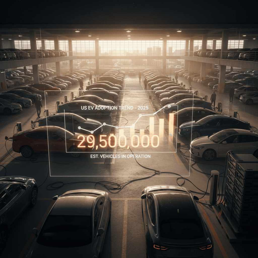 How Many Electric Cars in the US in 2025? Stats & Trends | Recharged