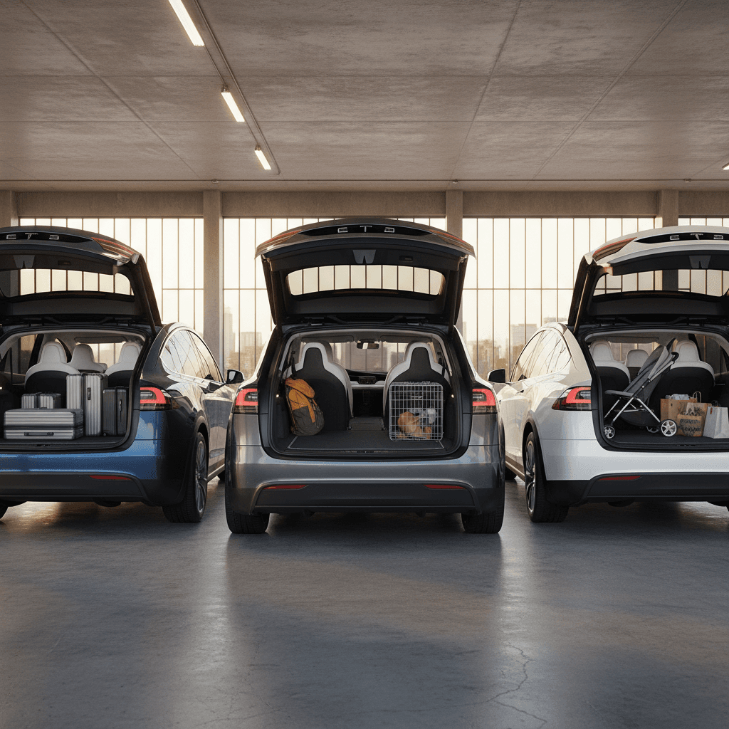 Tesla Model X Cargo Space Dimensions & Volume Guide | Recharged