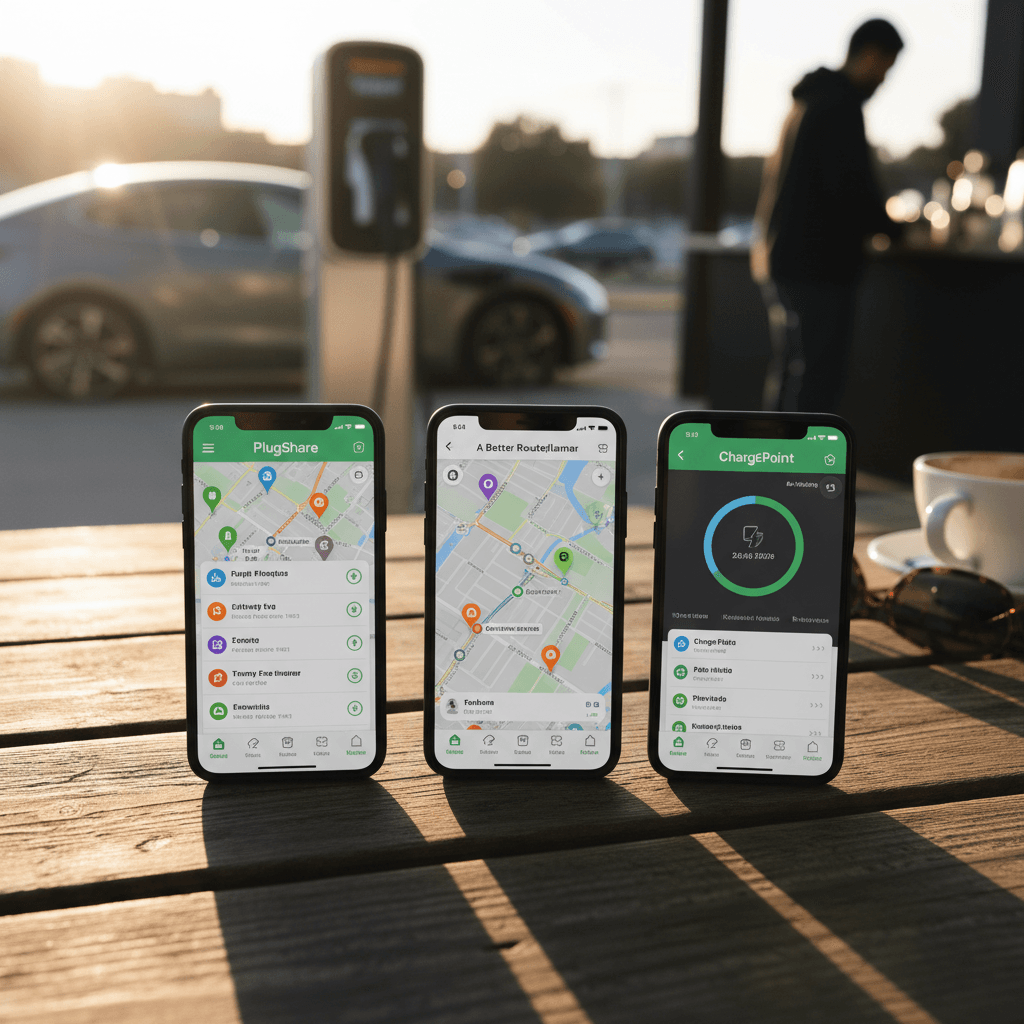 PlugShare vs ABRP vs ChargePoint App (2026 Guide) | Recharged