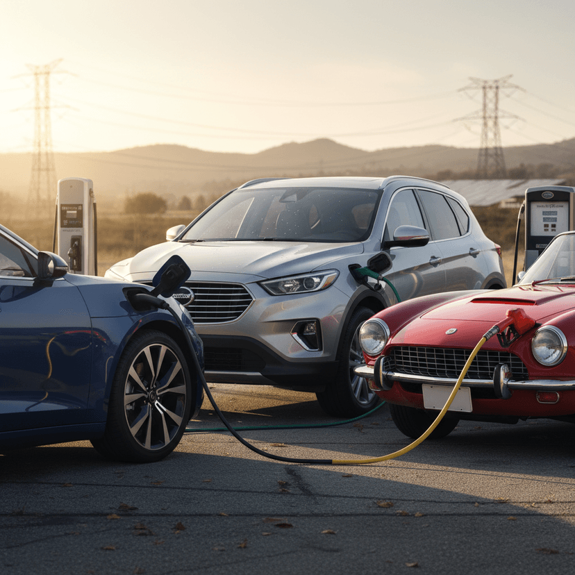 Do Electric Cars Use Gas? EV & Hybrid Guide 2025 | Recharged