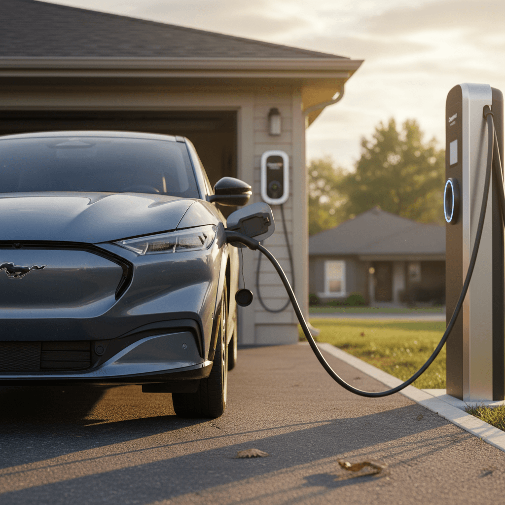 Ford Mustang Mach-E Charging Speed Guide (Home & Fast) | Recharged