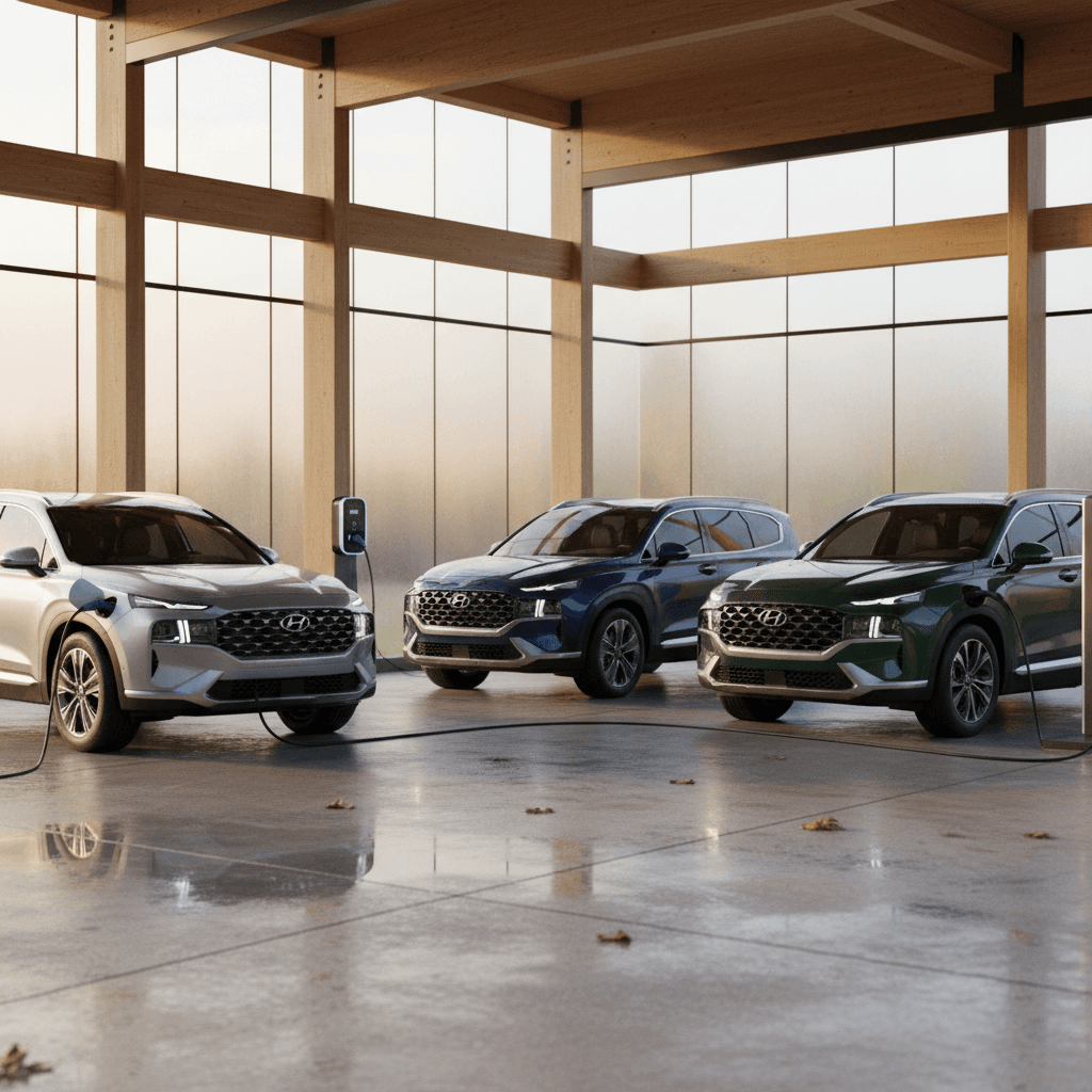 Electric Santa Fe: Hybrid & Plug‑In SUV Guide 2025 | Recharged
