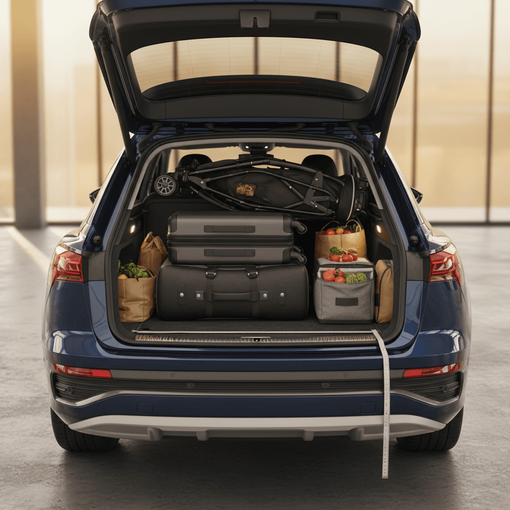 Audi Q4 e-tron Cargo Space Dimensions & Capacity Guide | Recharged