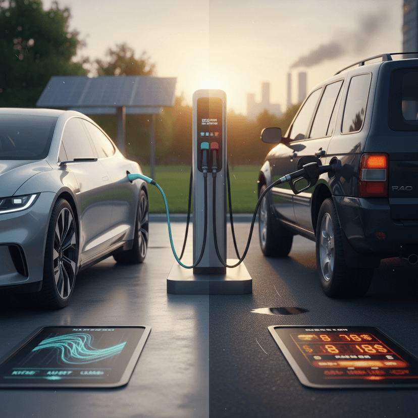 Electric Car Efficiency vs Petrol: 2025 Cost & Energy Guide | Recharged