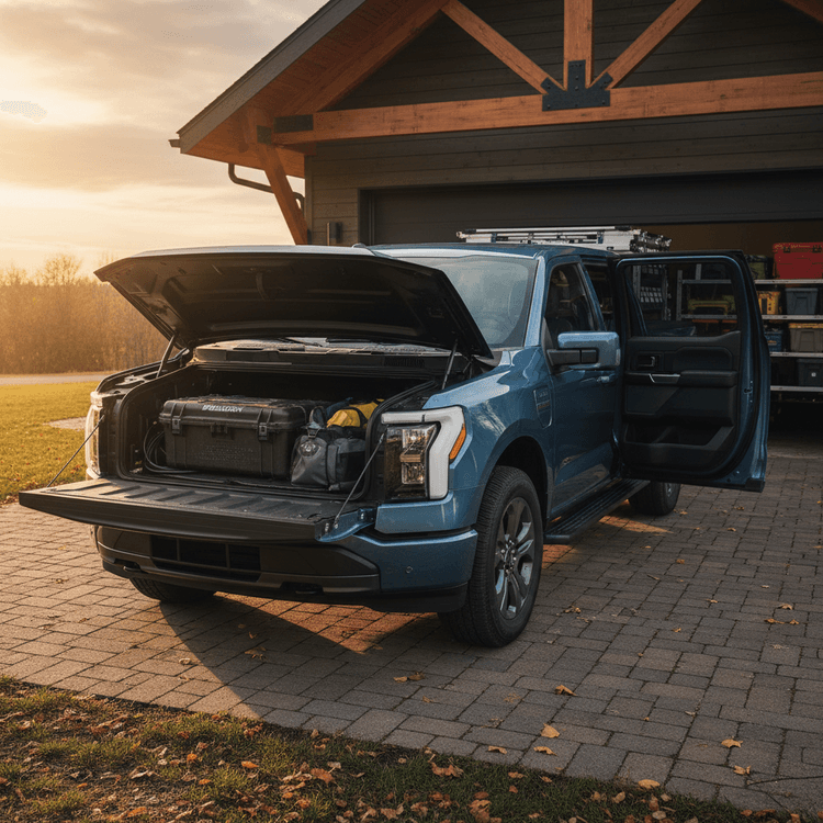 Ford F-150 Lightning Cargo Space Dimensions Guide | Recharged