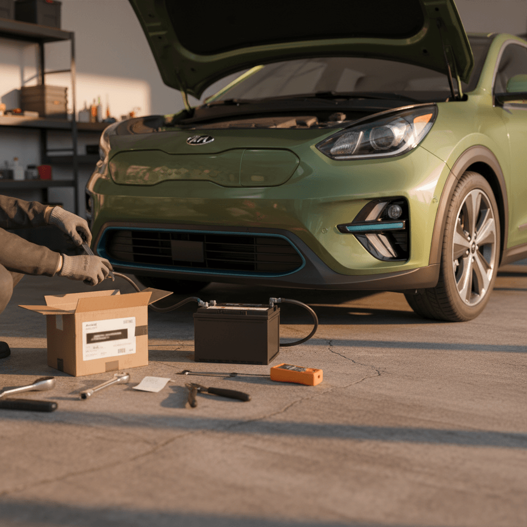 Kia Niro EV 12V Battery Replacement Guide 2026 | Recharged